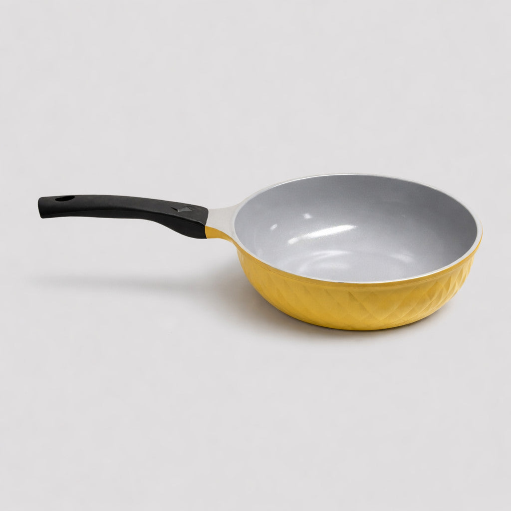 10" Ceramic Nonstick Wok Pan – Ceramic Coated Interior & Exterior, PFO ...