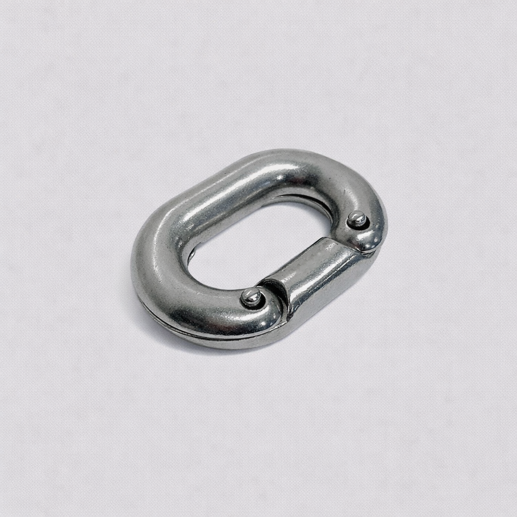 Marine T316 Stainless Steel 1/4" Chain Connecting Link Connector 600 L ...