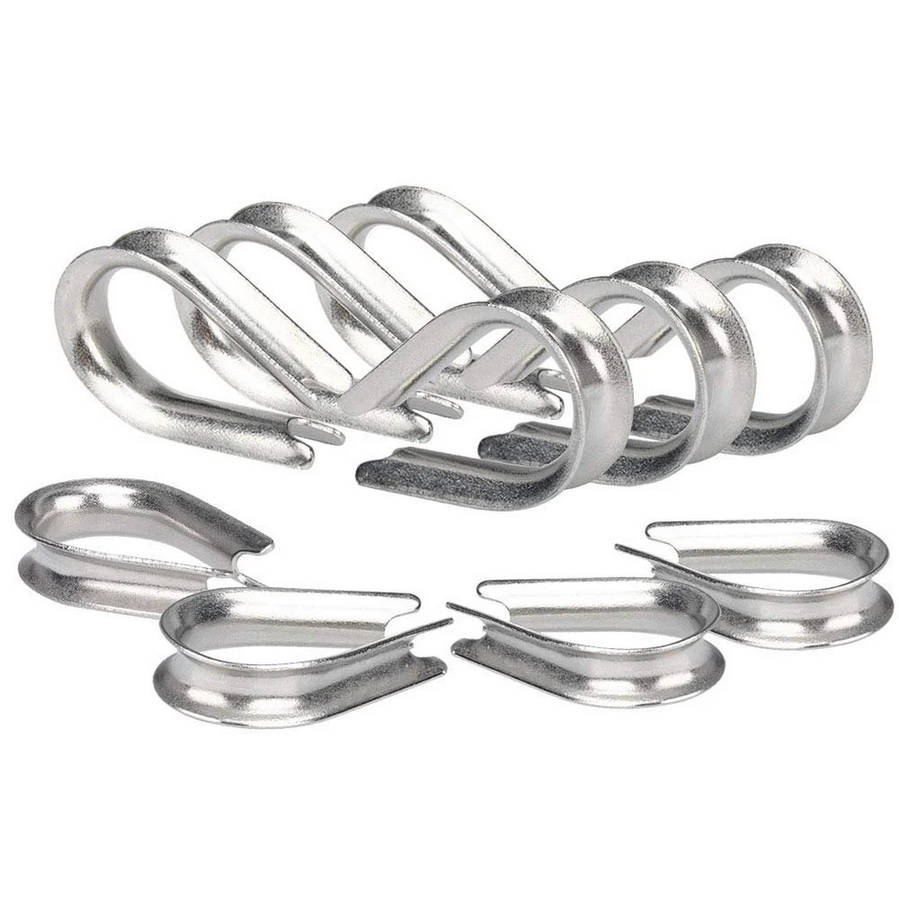 Stainless Steel 316 Light Duty Wire Rope Thimble Marine Rigging – DBM ...