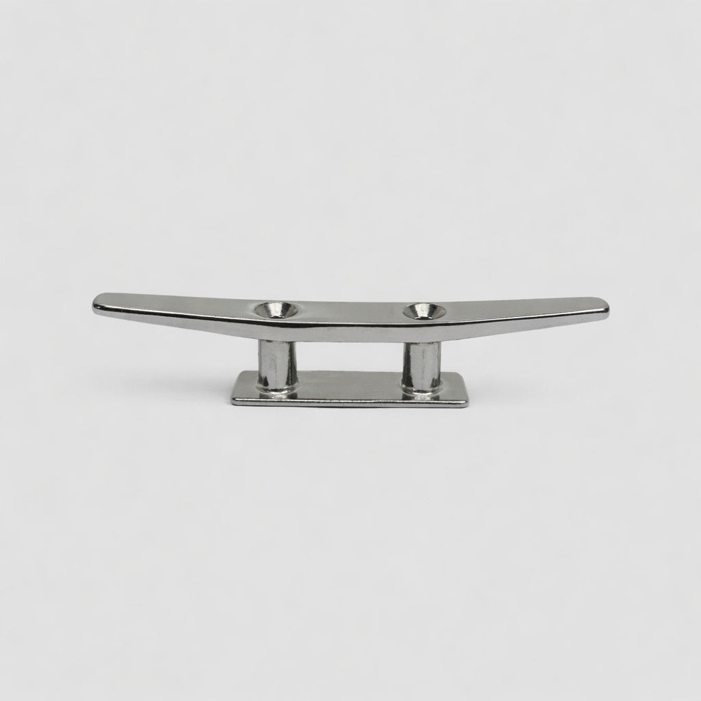 4 Pcs Marine T316 Stainless Steel 4" Low Flat Cleat Flat Top Dock Deck ...