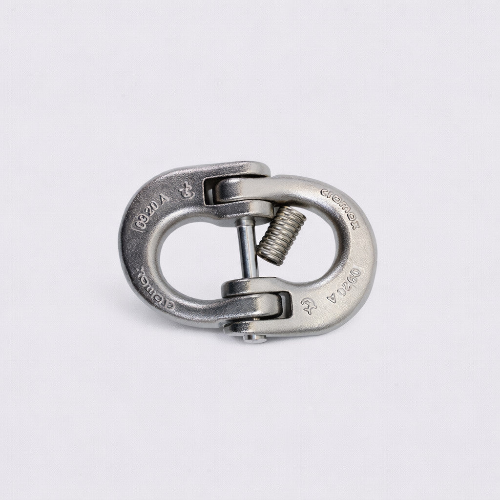 T318LN Stainless Steel 1/4" Hammerlock Coupling Link Connecting Link 1 ...