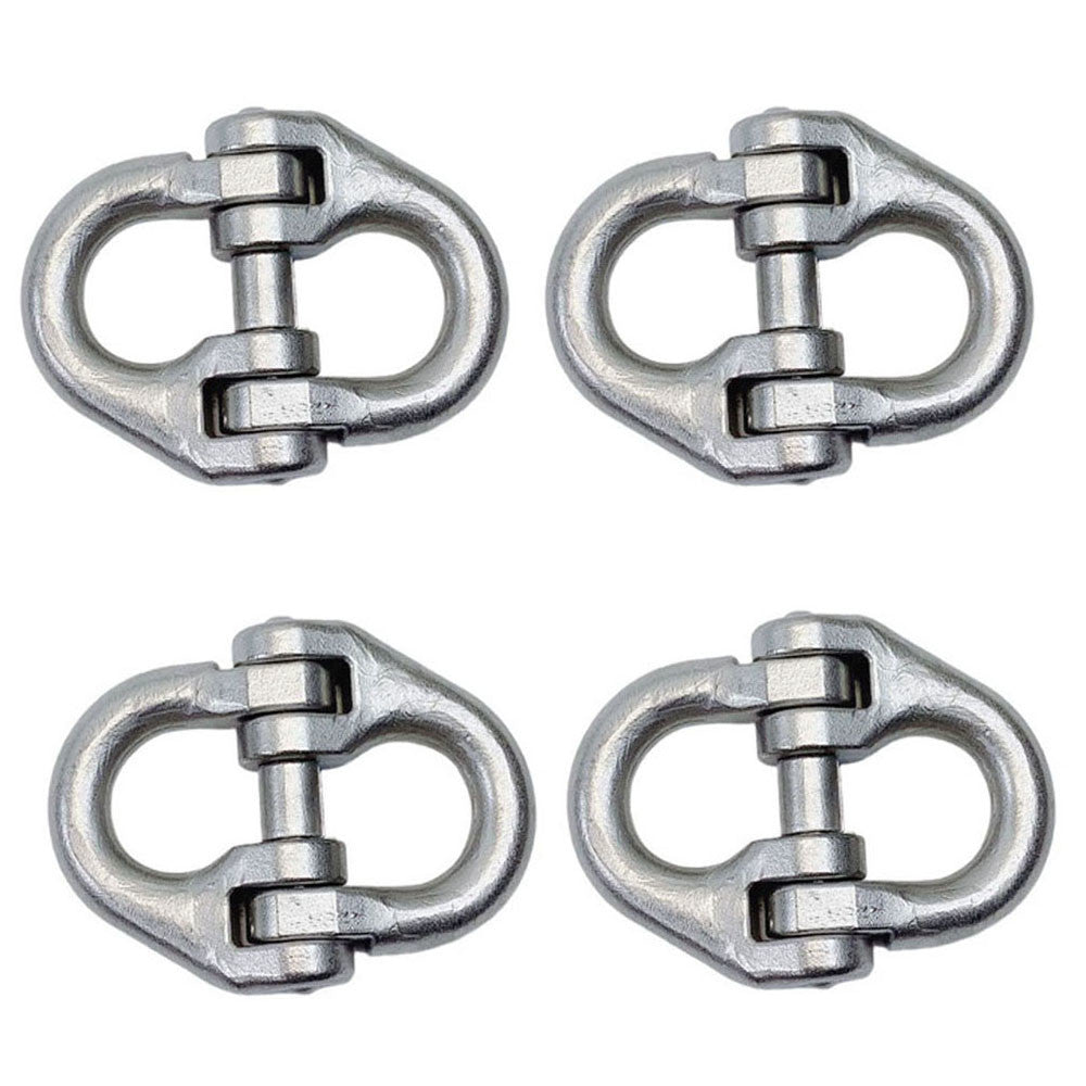 Stainless Steel 3/8" Marine Hammerlock Coupling Link Connecting 4400Lb ...