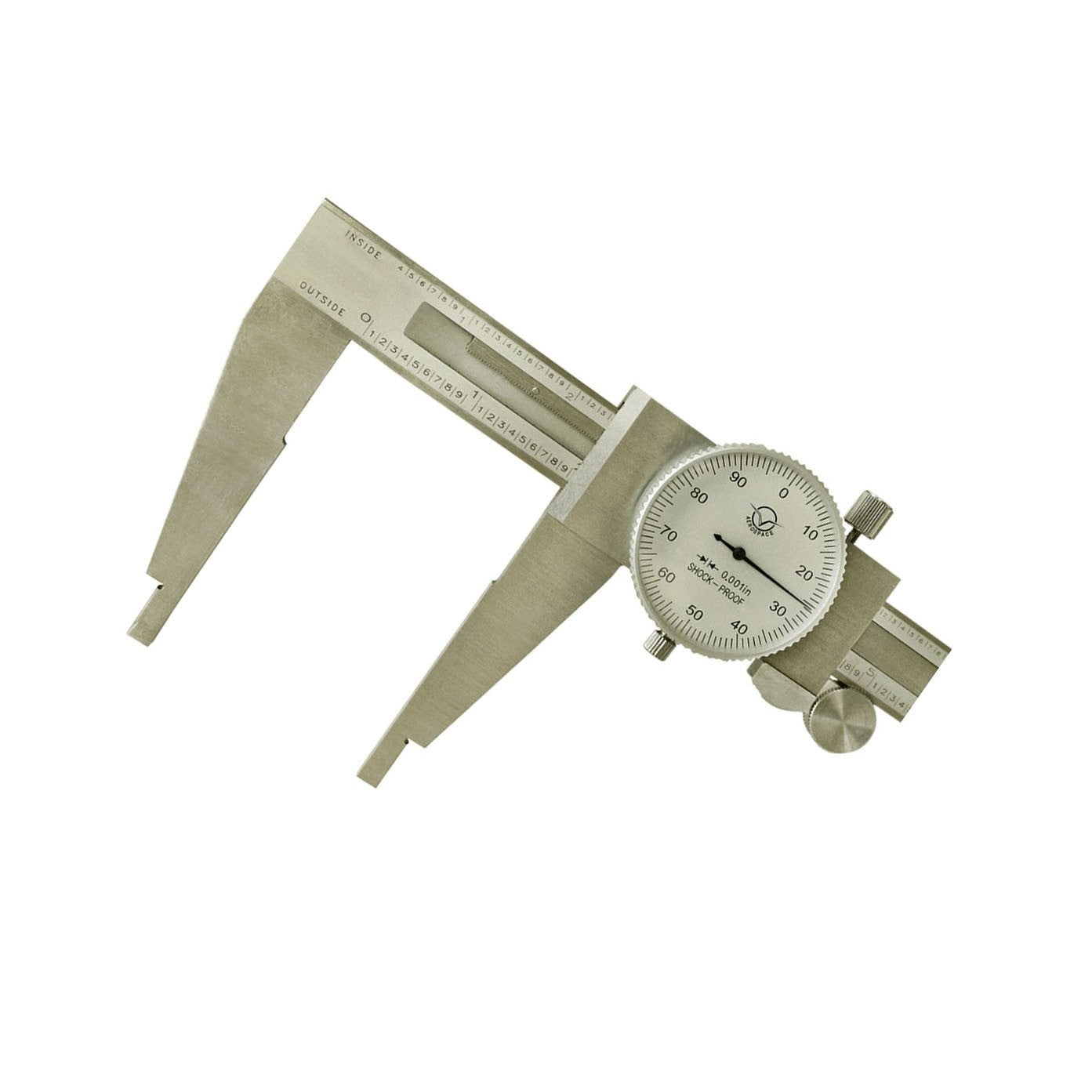 12'' Long Range Dial Caliper NO Upper Jaw 0.001'' Graduation Hardened ...