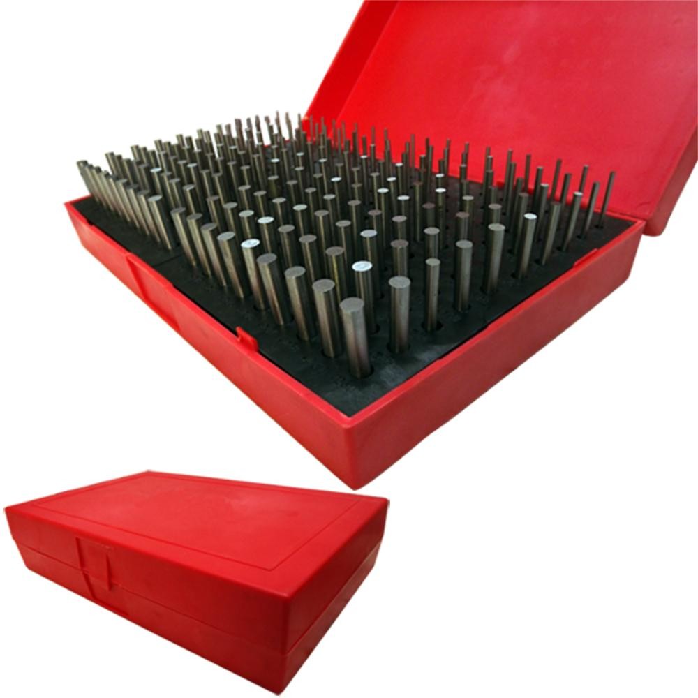 190 Pc M1 .061-.250'' Steel Plug Pin Gage Set Minus Pin Gauges Metal G ...