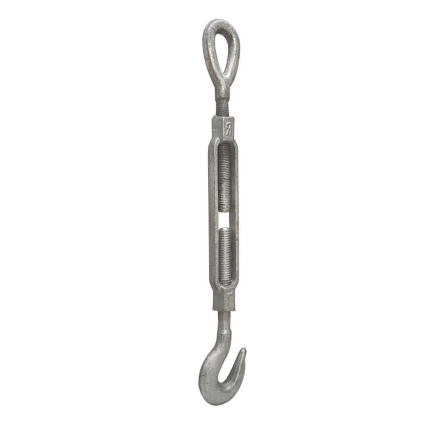 3/4'' x 9'' Hook Eye Turnbuckle Pulley Galvanized Drop Forge 3/4 x 9 T ...