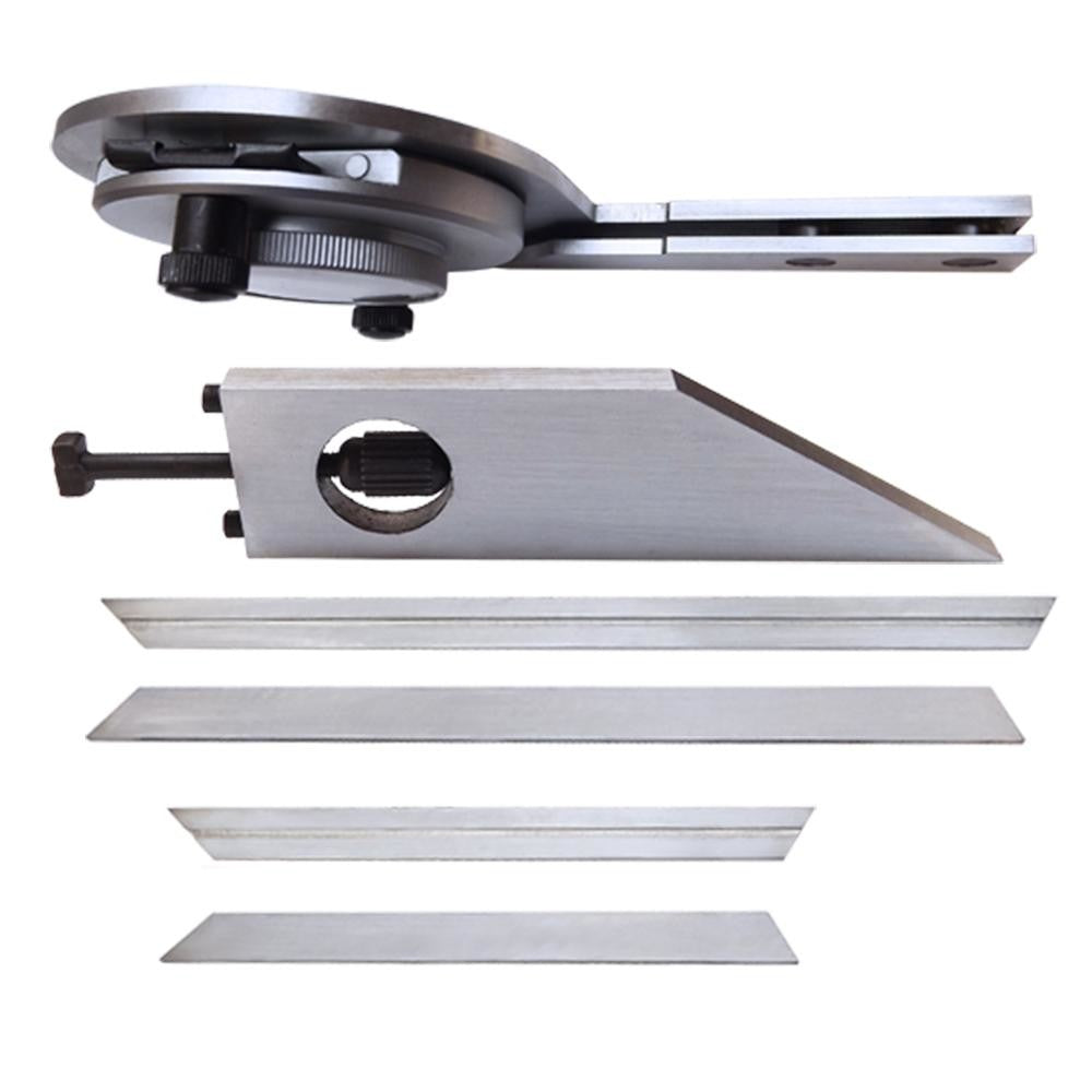 6",12" Blade 90 Degree Universal Dial Bevel Protractor Indicator Stain ...