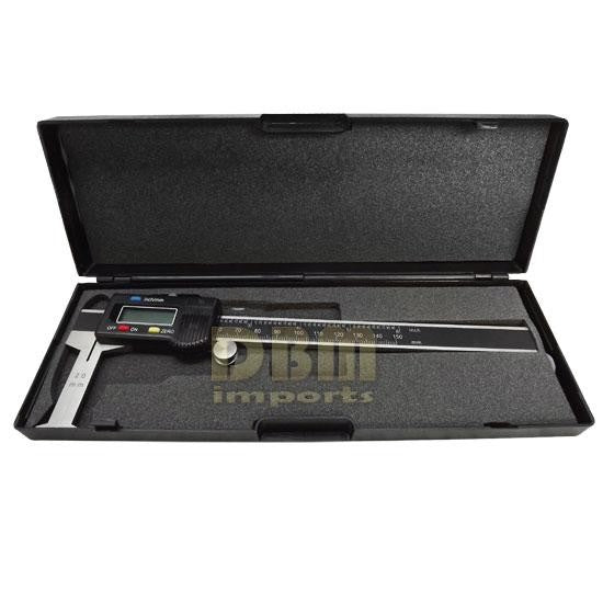 6''/ 150mm INSIDE Groove Digital Caliper Micrometer Measurement Ruler ...