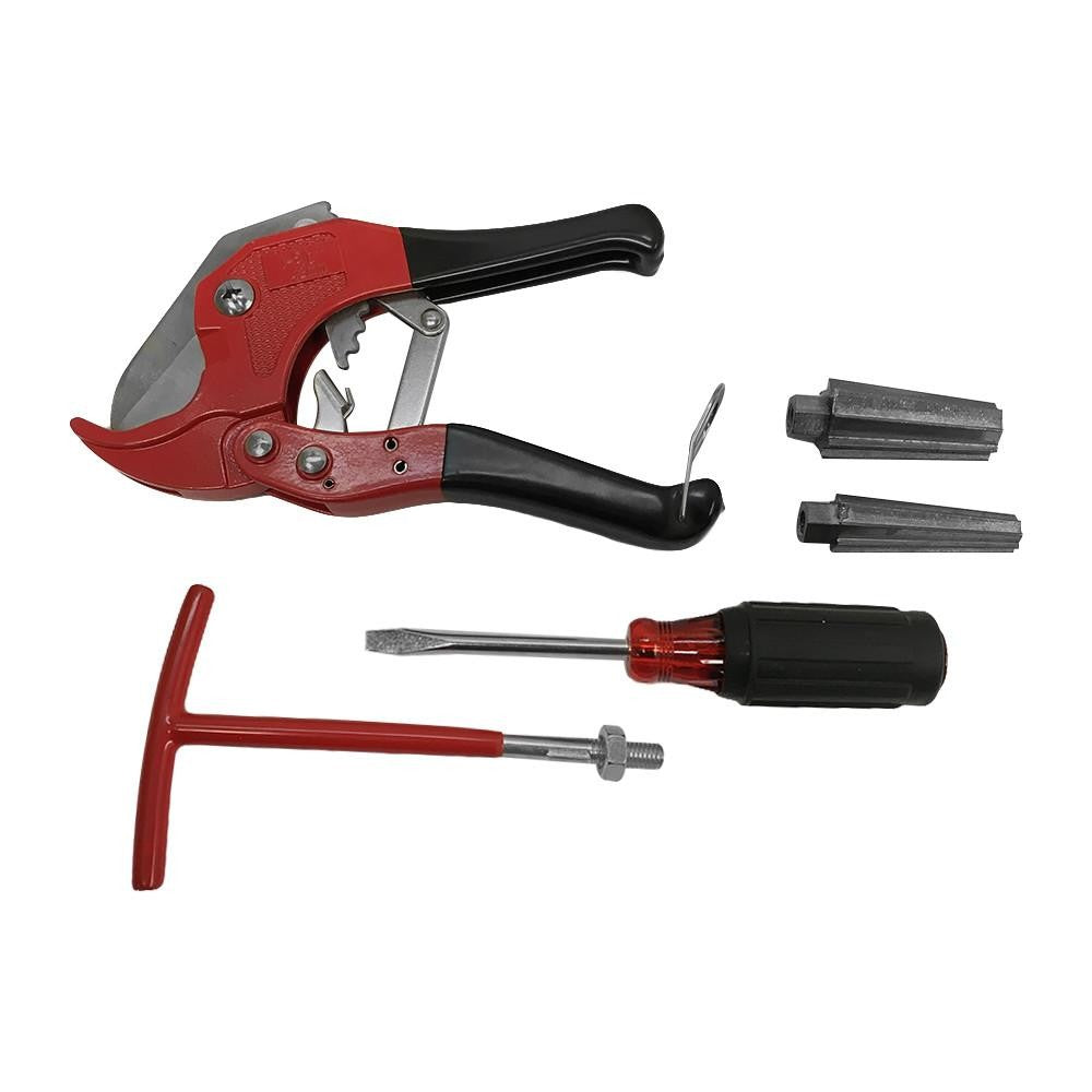 6Pc Set Universal Sprinkler Tool Kit Seal Tape PVC Cutter Nipple Extra ...