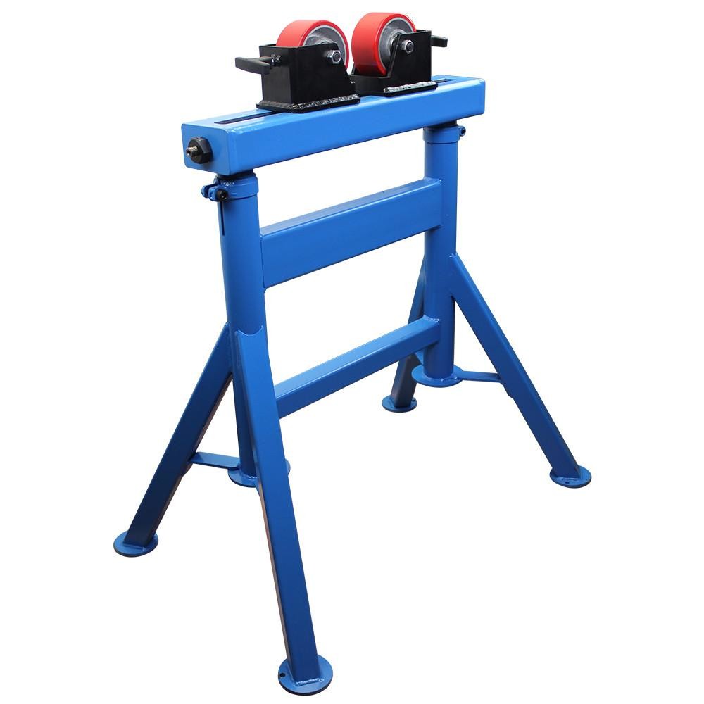 Adjustable 29"-43" Height 1100 lbs Cap Tube Pipe Roller Support Stand ...