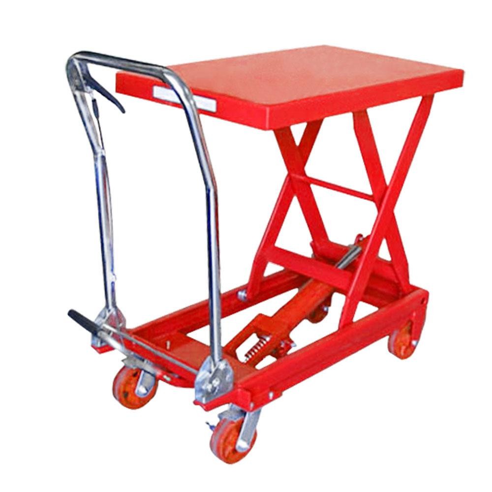 Industrial 1000 lb Hydraulic Table Lift Jack Cart – Heavy Duty Mobile ...