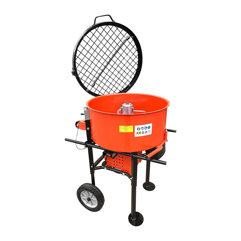 Industrial 120L Cement Concrete Mortar Stucco Pan Mixer 110V/2000W/30R ...