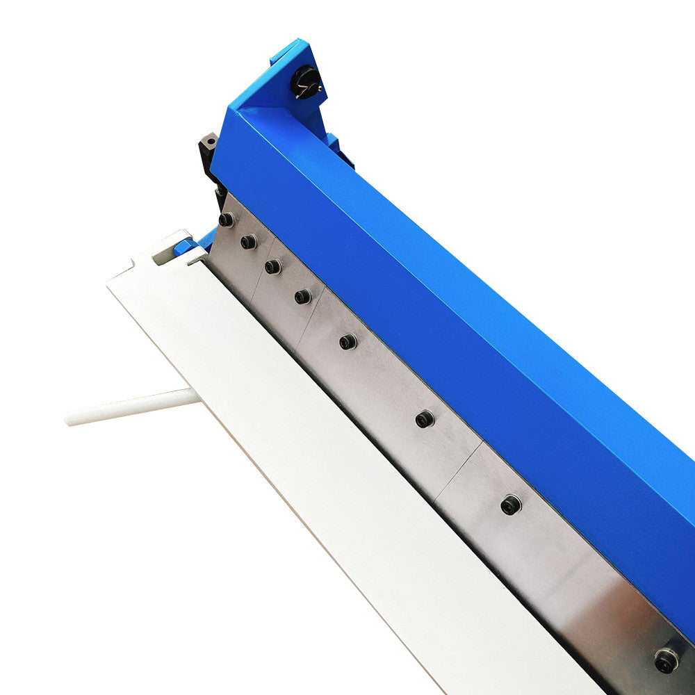 24" x 20-Gauge Mild Steel Capacity Bench Pan and Box Brake Machine ...