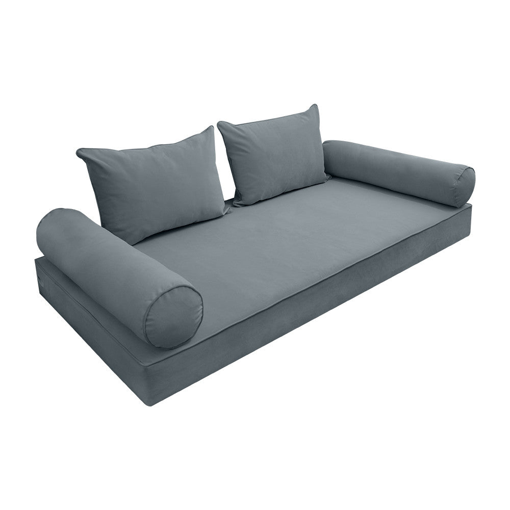 Model V4 Full Velvet Same Pipe Indoor Daybed Mattress Pillow Complete ...