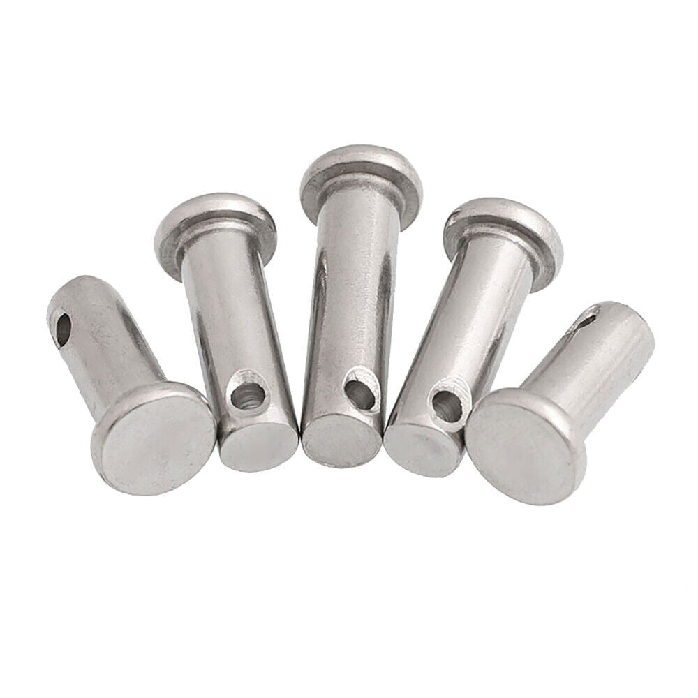 T316 Stainless Steel Marine Clevis Pin Round Fastener Pin Hitch Yacht ...