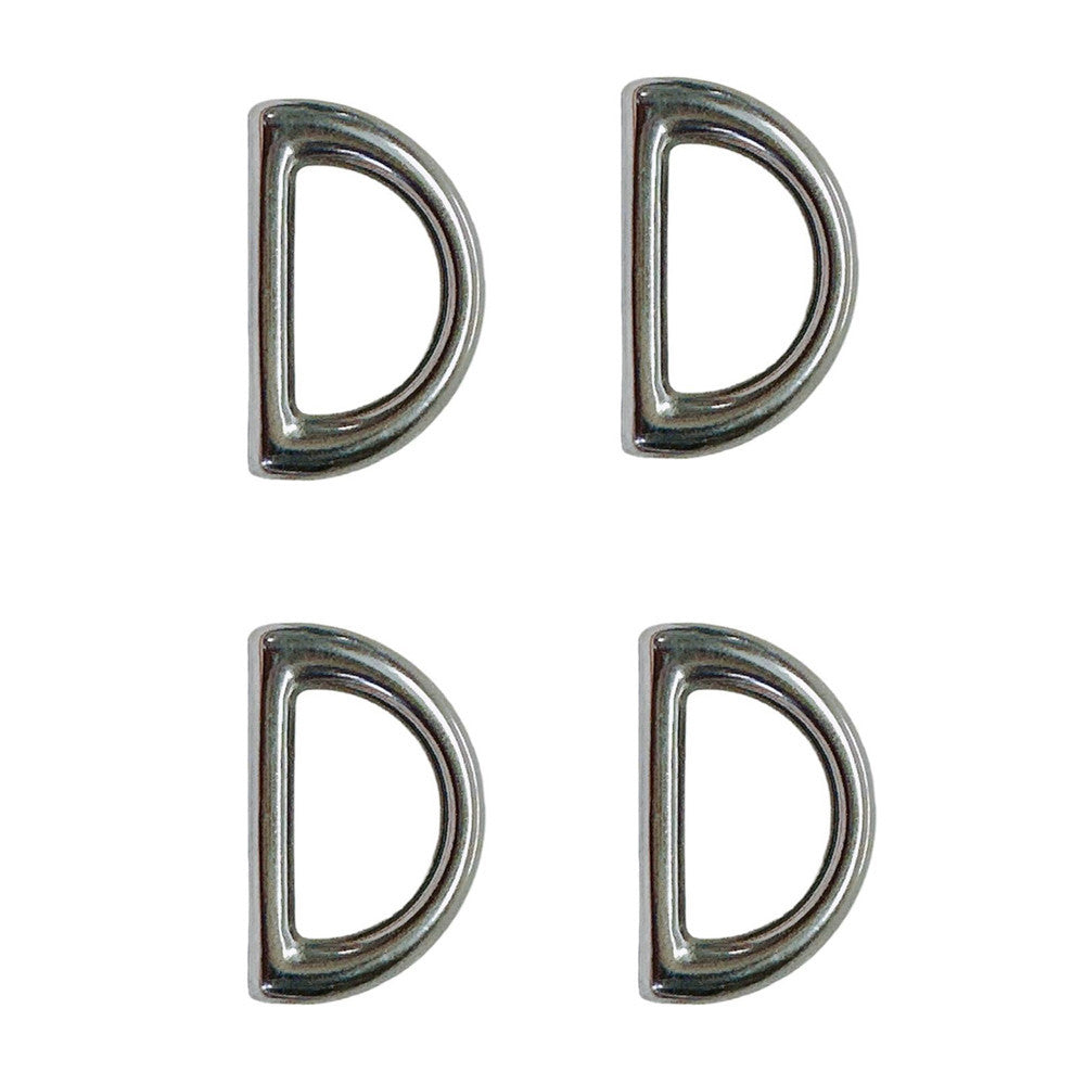 Marine Boat 3/16" D Ring Wire Rope D-Ring 1,200 Lbs WLL Stainless Stee ...